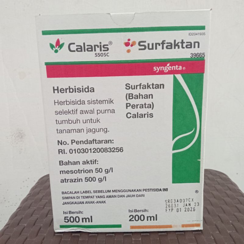 Jual Herbisida Calaris 550SC pada tanaman Jagung Isi 500ml | Shopee ...