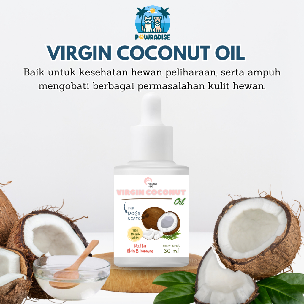 Jual Virgin Coconut Oil Kucing Anjing - Vitamin Hewan Anti Jamur ...
