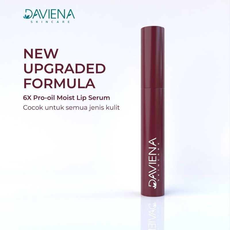 Jual DAVIENA SKINCARE 6X Pro-oil Moist Lip Serum 4ml | Shopee Indonesia