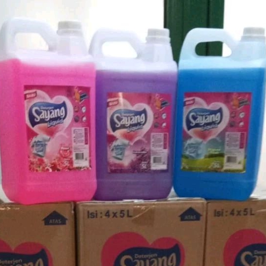 Jual Deterjen liquid sayang 5 liter | Shopee Indonesia