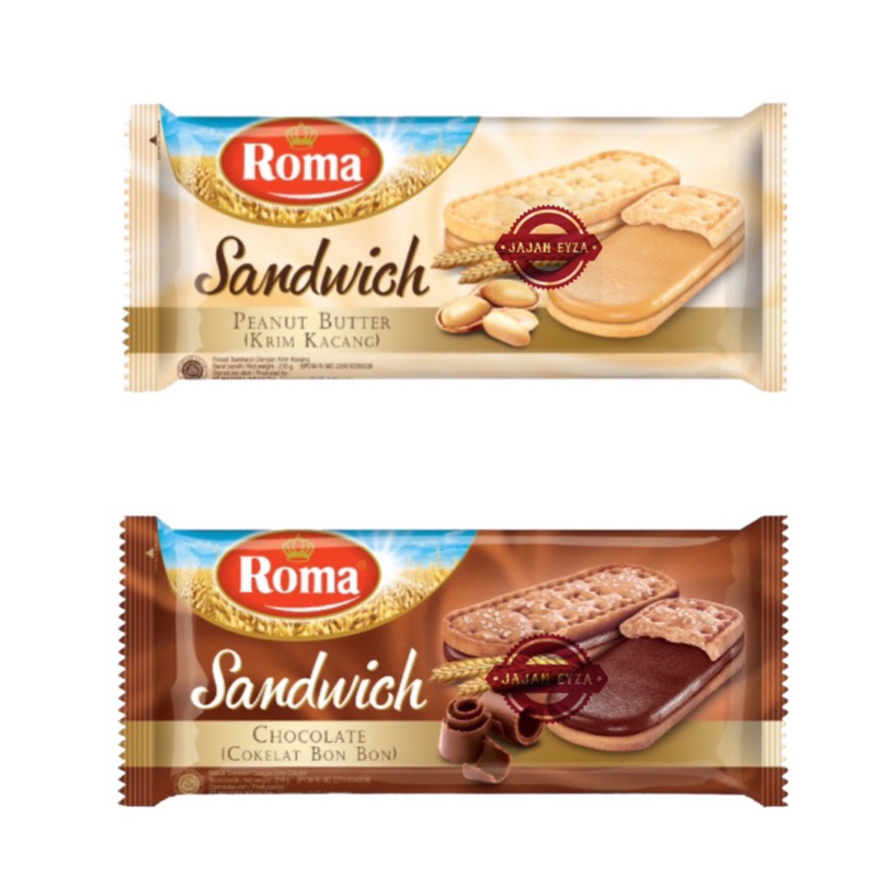 Jual MAYORA ROMA SANDWICH CHOCOLATE | Shopee Indonesia