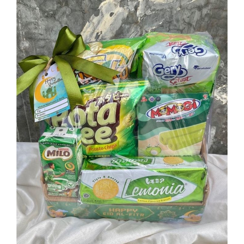 Jual BEIN'S-PARCEL LEBARAN 2024 ELITE SNACK DAN MINUMAN PLUS TATAKAN ...