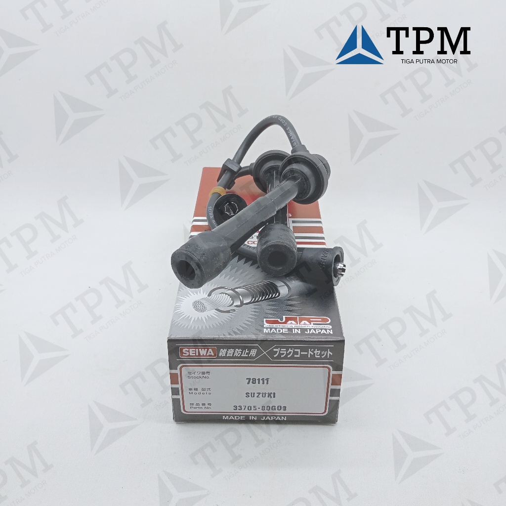 Jual KABEL BUSI SUZUKI AERIO / SWIFT / SX-4 33705-80G00 SEIWA JAPAN | Shopee Indonesia