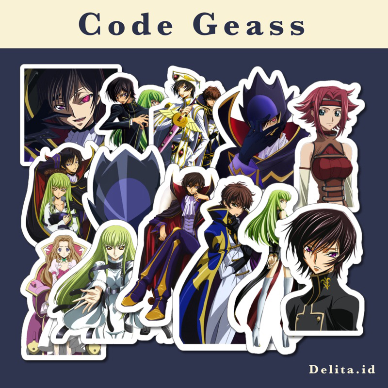 Jual Sticker Anime Code Geass Lelouch of the Rebellion cc kallen ...