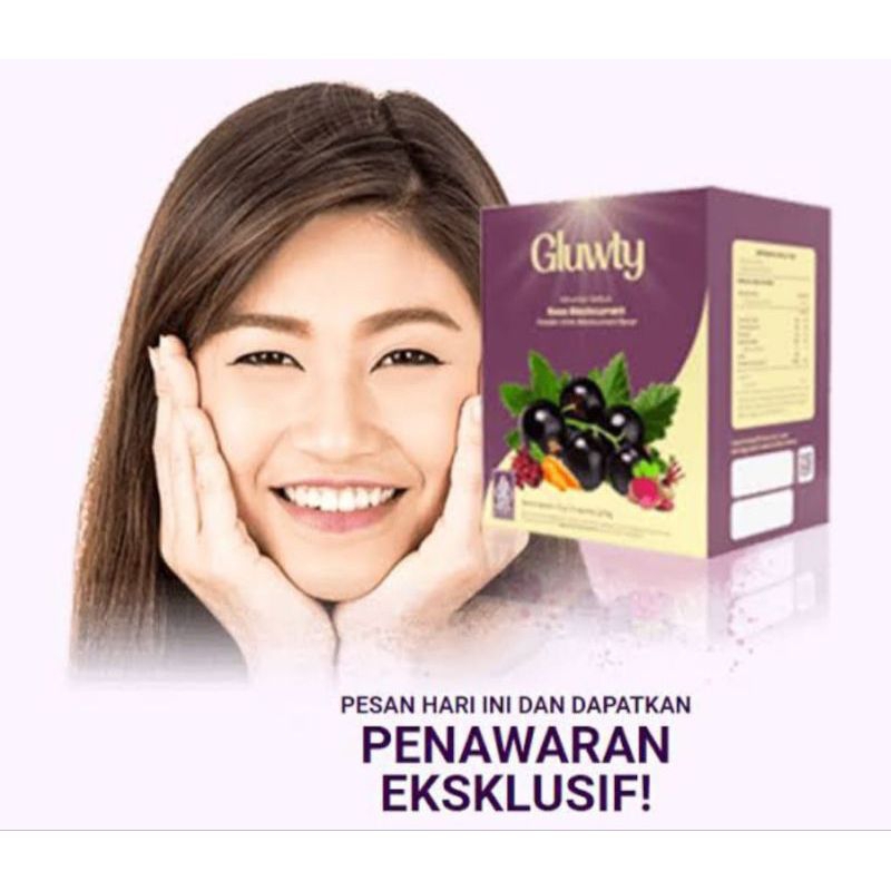 Jual GLUWTY COLLAGEN ASLI ORIGINAL SUPLEMEN SERBUK PENCERAH PEMUTIH ...