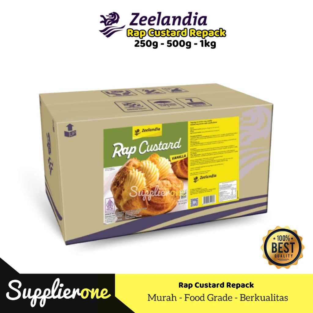 Jual Rap Custard Zelandia Repack / Rep Custard / Tepung Custard Rap ...