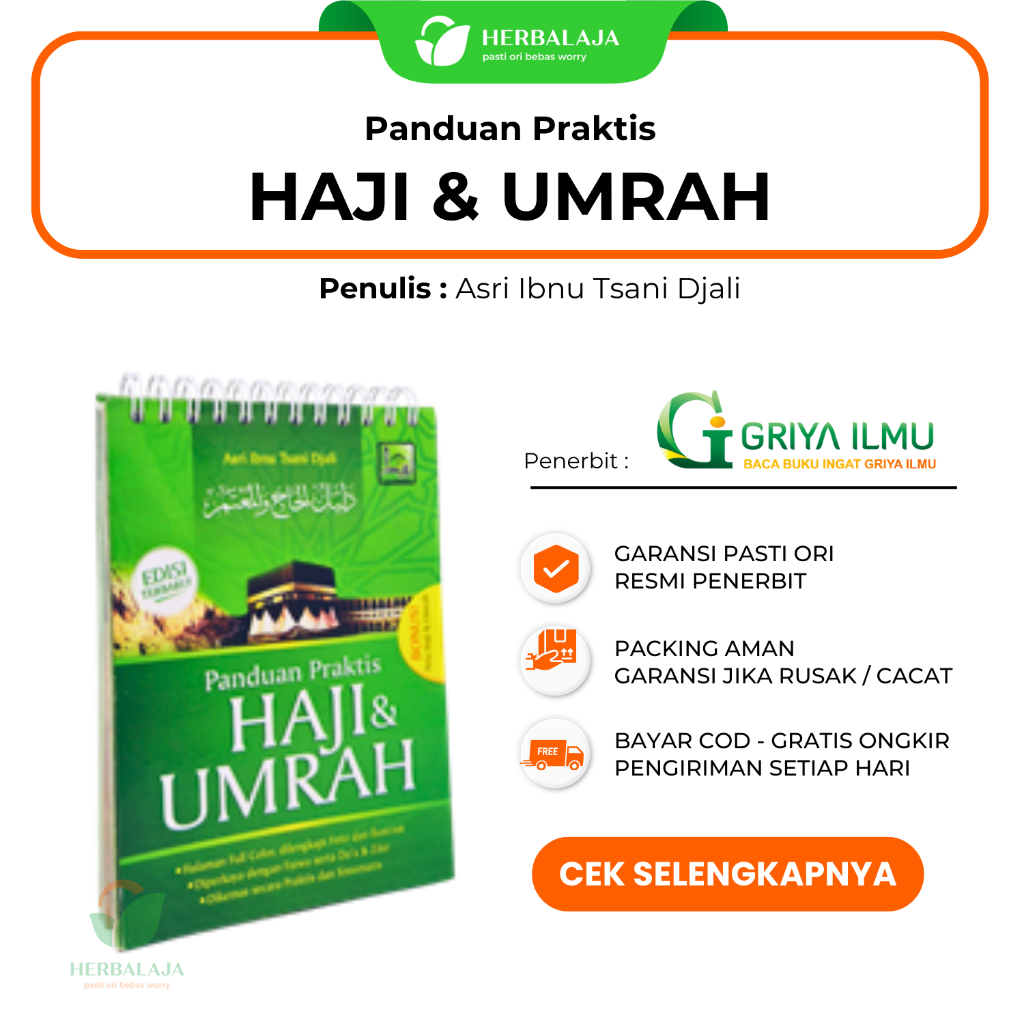 Jual Buku Panduan Praktis Manasik Haji dan Umrah Umroh Sesuai Sunnah ...