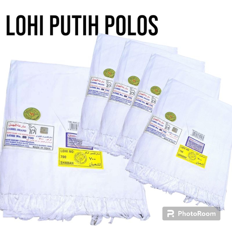 Jual sorban kashmir/sorban lohi putih/sorban habib/sorban salur india ...