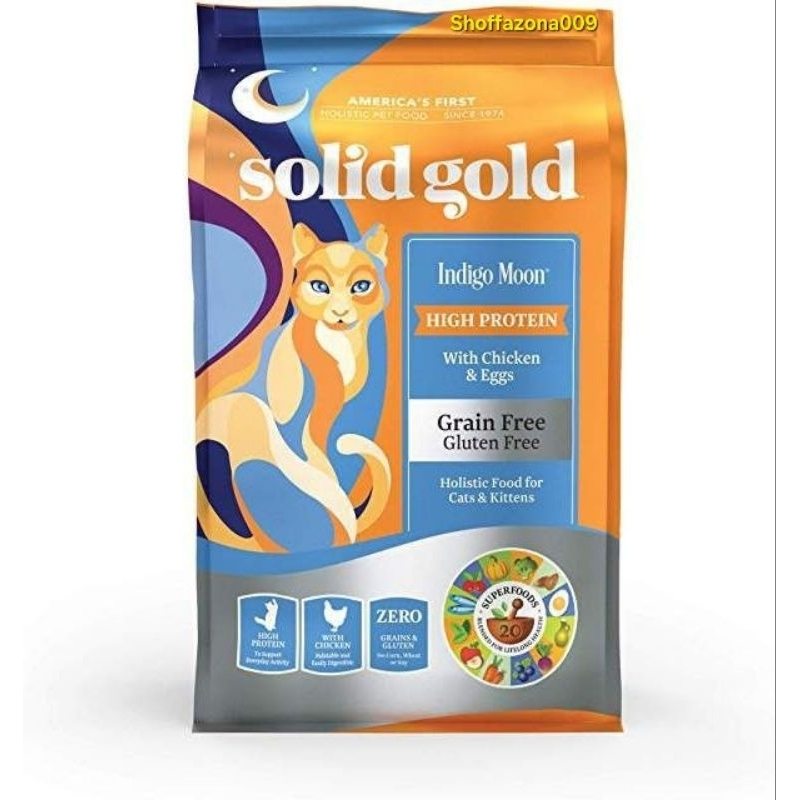 Jual Solid Gold Cat Food 5,4 Kg Super Premium Cat Food | Shopee Indonesia
