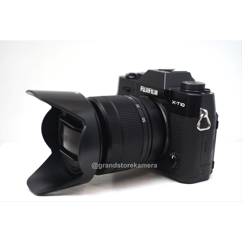 Jual MULUS FULLSET Fuji Fujifilm X-T10 KIT 16-50mm XT10 XT-10 HITAM FFID | Shopee Indonesia