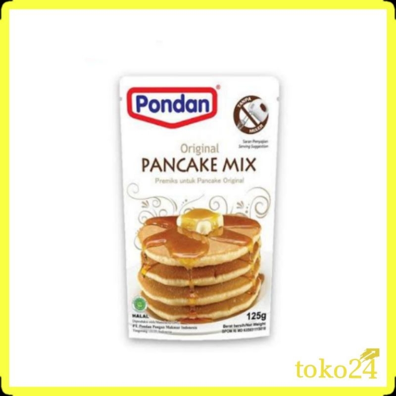 Jual Pondan Pancake Mix Original 125 gr | Shopee Indonesia