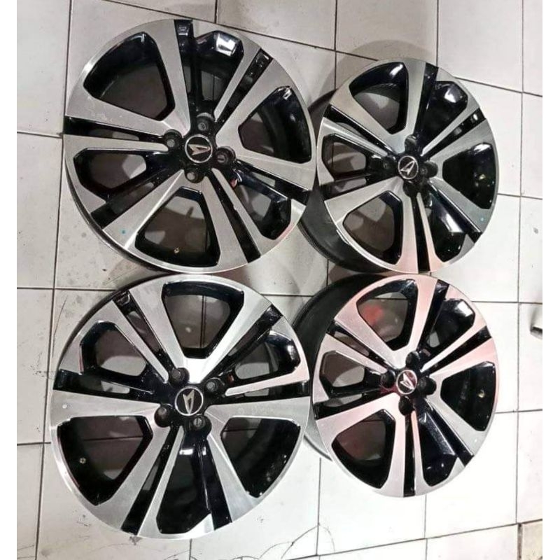 Jual Velg Mobil Oem Rocky Ring 17x6 Baud 4x100 ET40 Black Polis Bekas Murah PNP Yaris Sirion ...