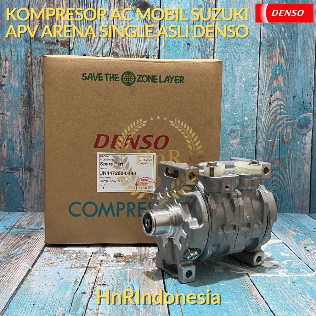 Jual Kompresor AC Mobil Suzuki APV Arena Single COMPRESSOR ASLI DENSO ...
