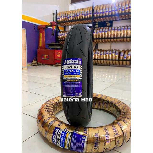 Jual MIZZLE MR01 MR 01 90/80 RING 14 BAN DONAT MATIC TUBELESS RACING ...
