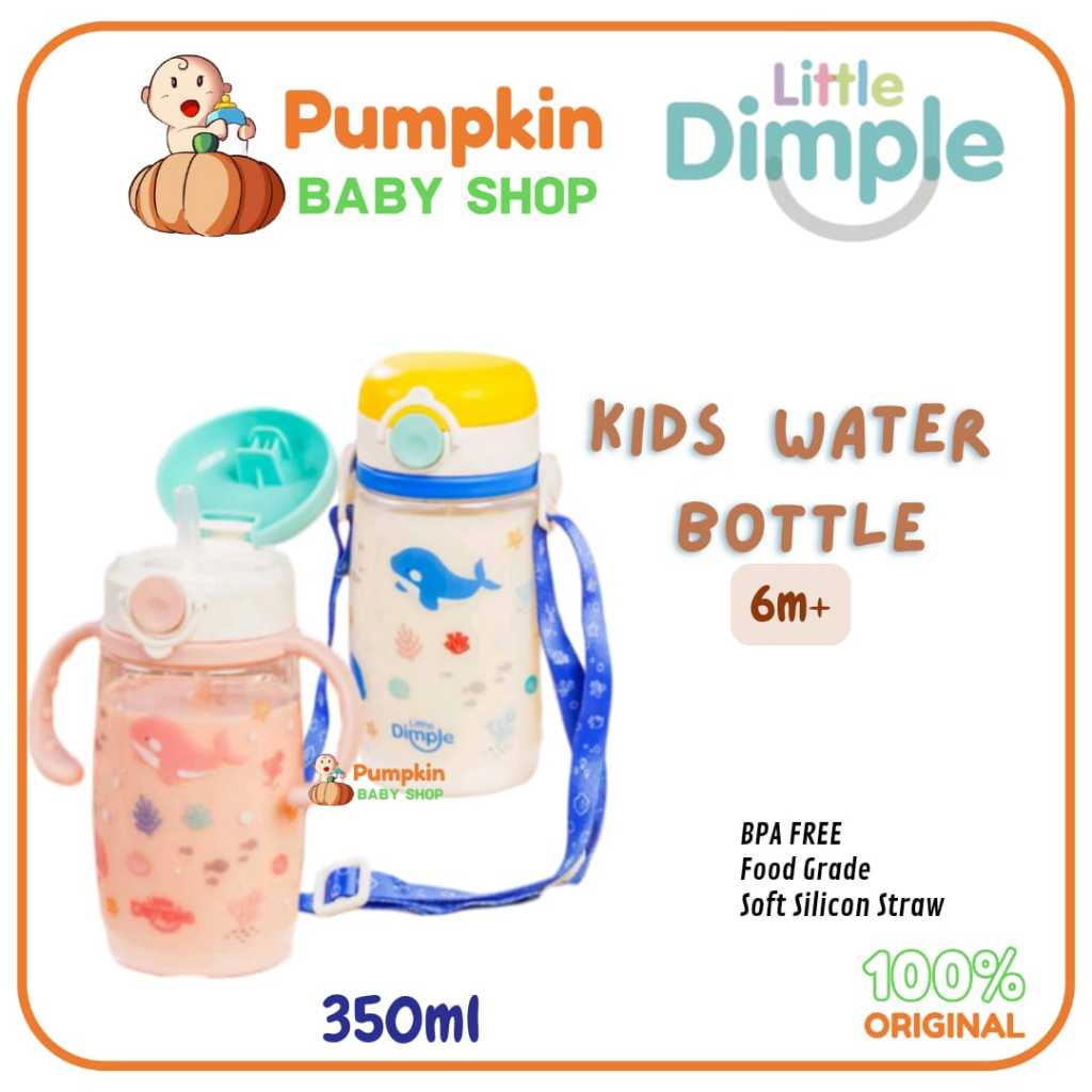 Jual Little Dimple 2in1 Kids Straw Bottle - Little Dimple Botol Minum ...