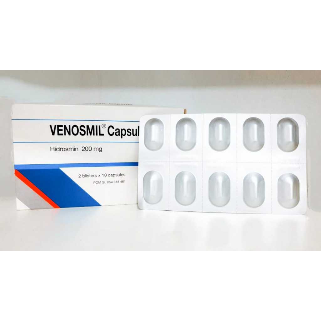 Jual Venosmil capsule / Hidrosmin 200mg membantu meredakan gejala ...