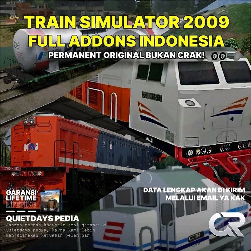 Jual Trainz Simulator 2009 + Trainz Simulator 2012 New Addons Indonesia Terbaru Lengkap Addons ...