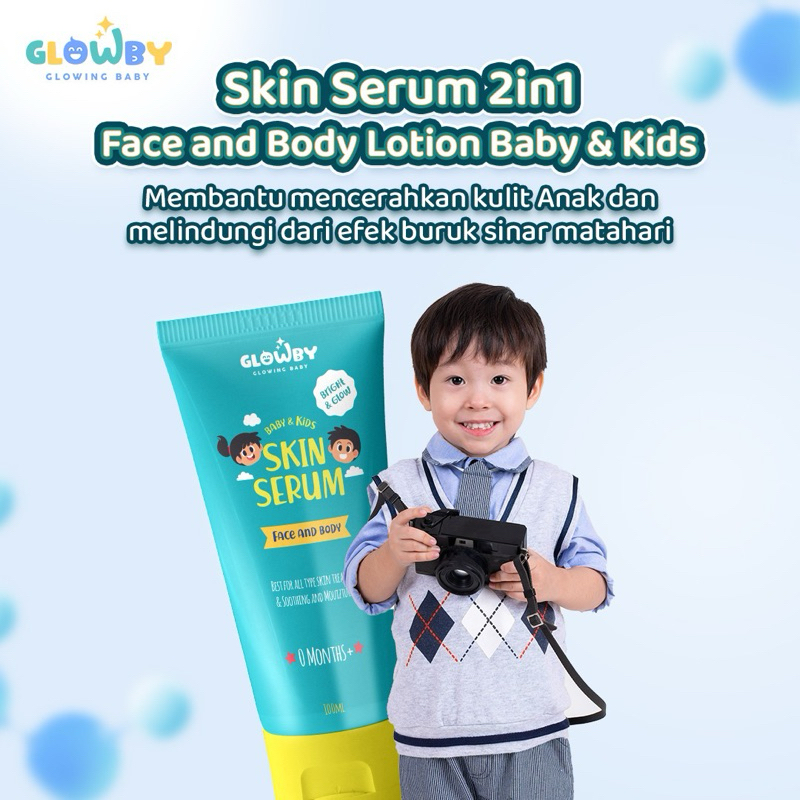 Jual (Glowby) Skin Serum Lotion Pencerah Bayi dan Anak ukuran 100ml ...
