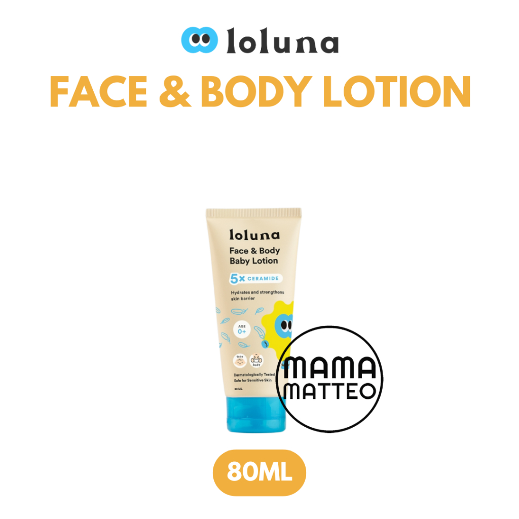 Jual LOLUNA Head to Toe Baby Wash / Face Body Lotion / Hair Lotion ...