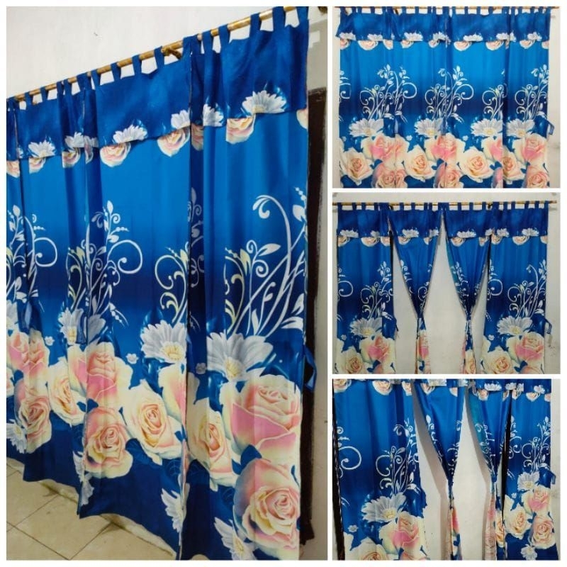 Jual (COD) Promo Murah Gorden Pintu - Gorden Jendela - Gordeng Pintu ...