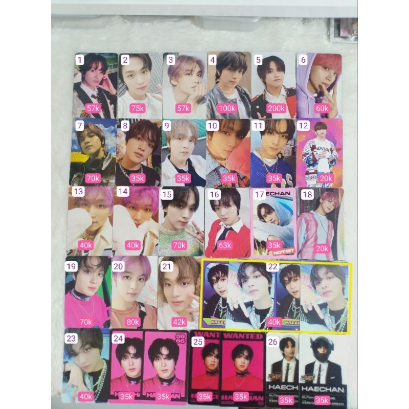 Jual [PENTING: BACA DESKRIPSI] NCT DREAM HAECHAN OFFICIAL PHOTOCARD ...