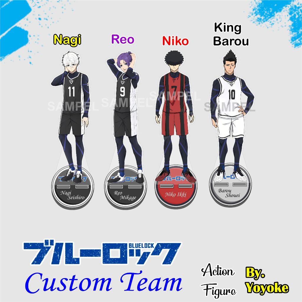 Jual Standee Akrilik Blue Lock Custom Team | Shopee Indonesia