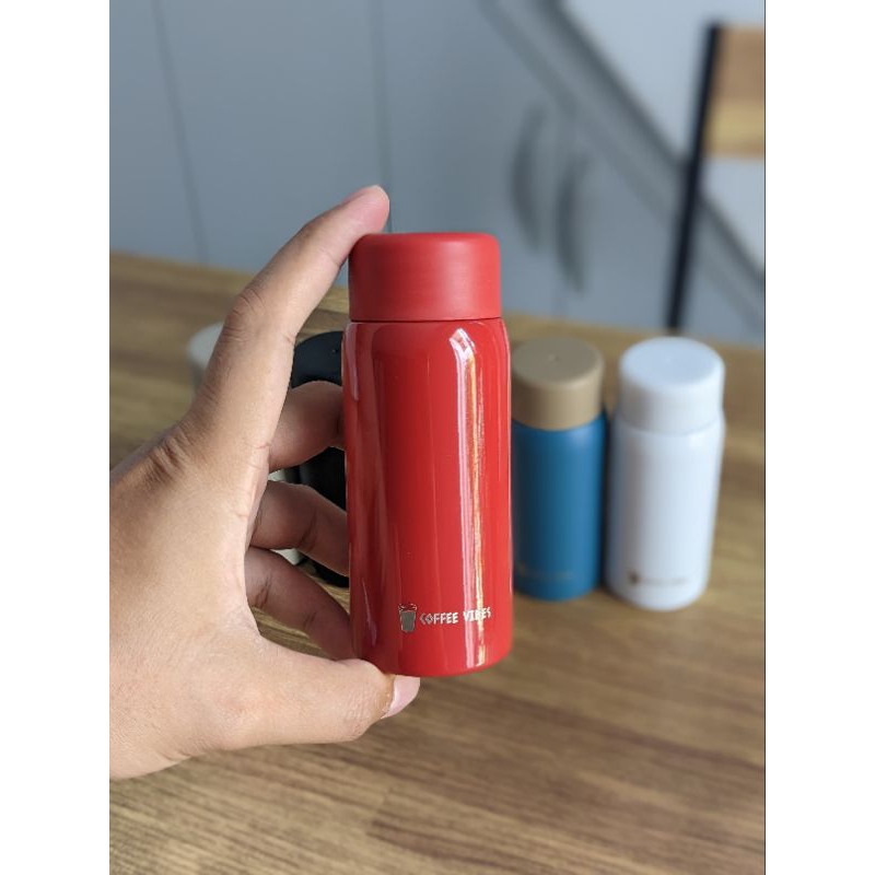 Jual Termos mini 150 ml coffee vibes air panas & air dingin, bisa ...