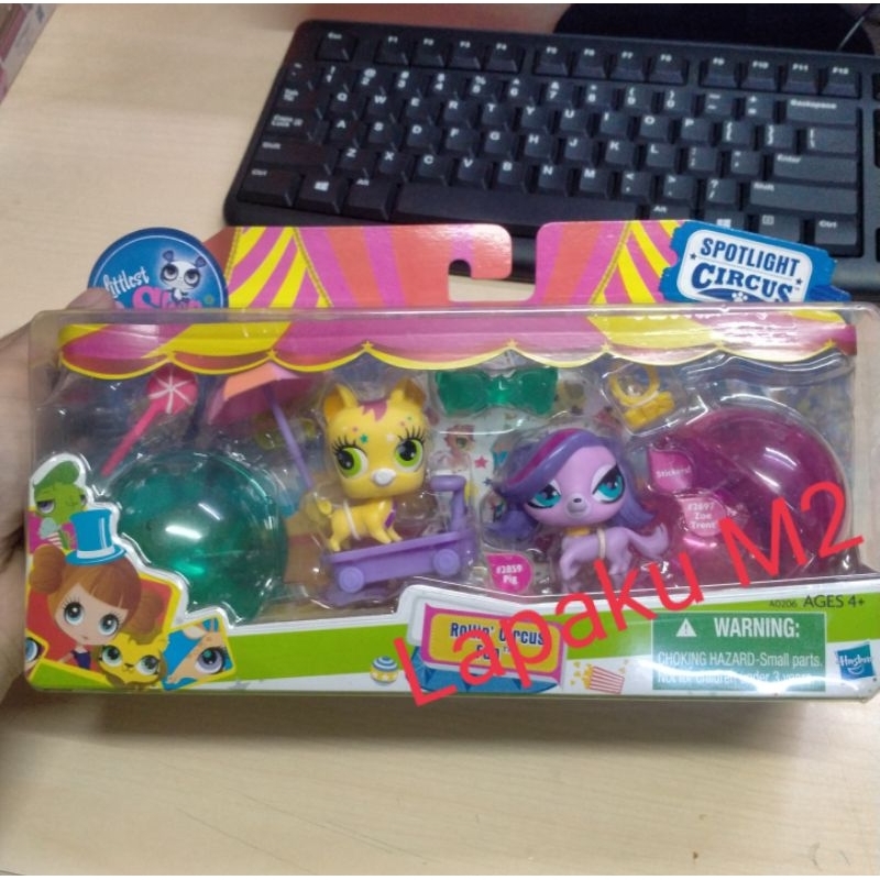 Jual Mainan Figure Little Pet Shop Spotlight Circus Rollin Circus Fun ...