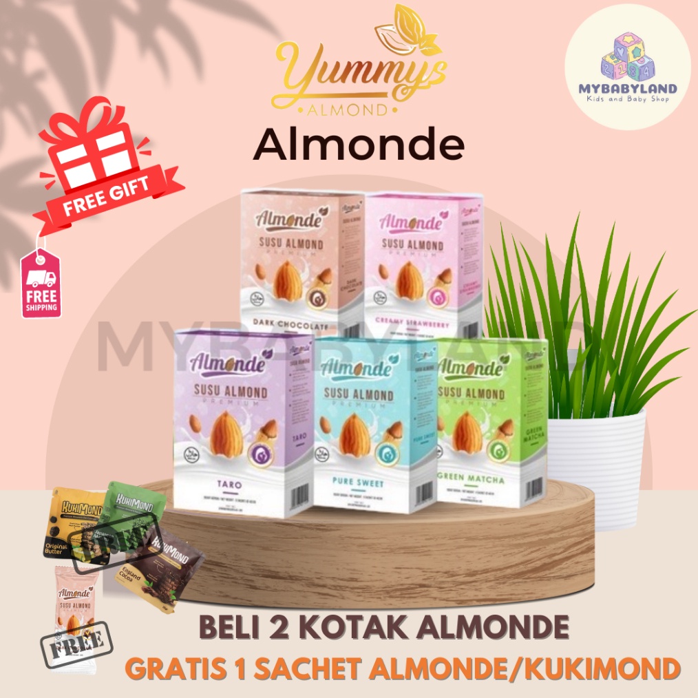 Jual Termurah dan terbaik ALMONDE PREMIUM ALMOND Susu Almond Milk ...