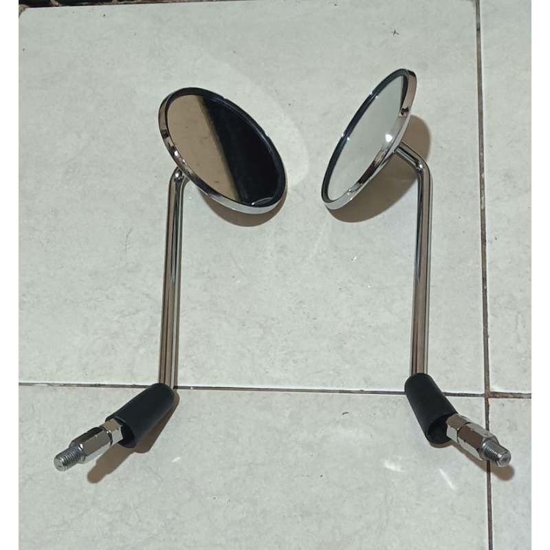 Jual Spion Bulat Retro Classic Tiang panjang Benelli atau Custom ...