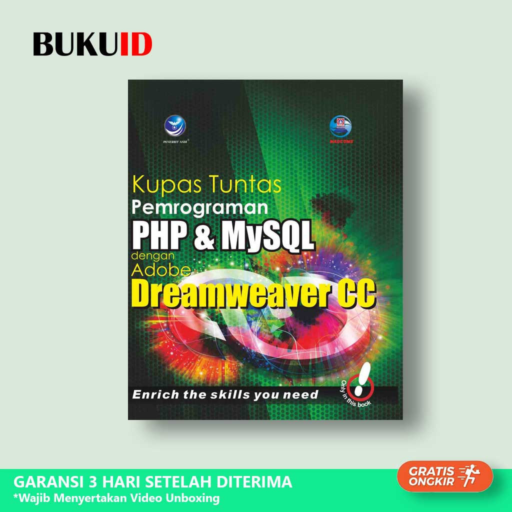 Jual Buku Kupas Tuntas Pemrograman PHP Dan MySQL Dengan Adobe ...