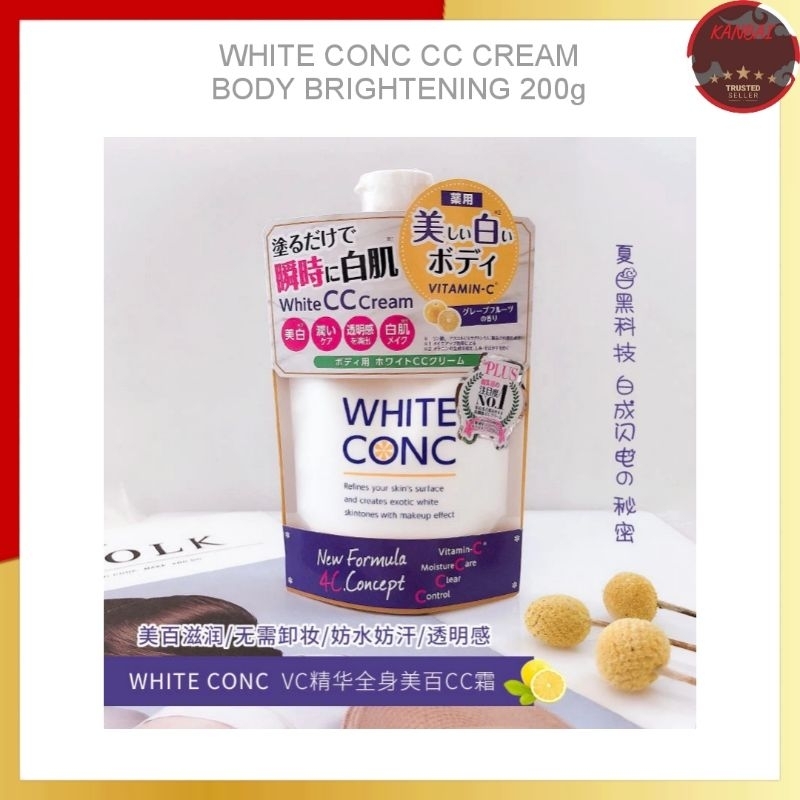Jual White Conc white CC Cream Body Lotion - Original Japan | Shopee ...