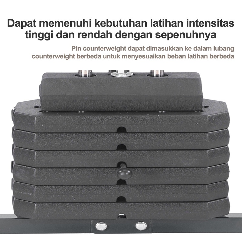 Jual Home gym 1 Sisi Alat Olahraga Multigym Alat Fitnes Gym angkat ...