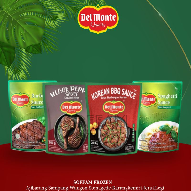 Jual SF | Del Monte BBQ | Del Monte BBQ Korean | Del Monte Blackpaper ...