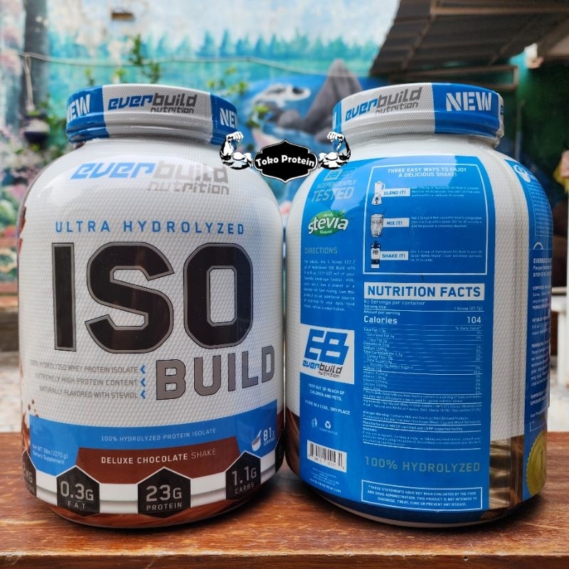 Jual Everbuild Iso Build 5lbs Nutrition Ultra Hydrolyzed EVB 5 lbs ...