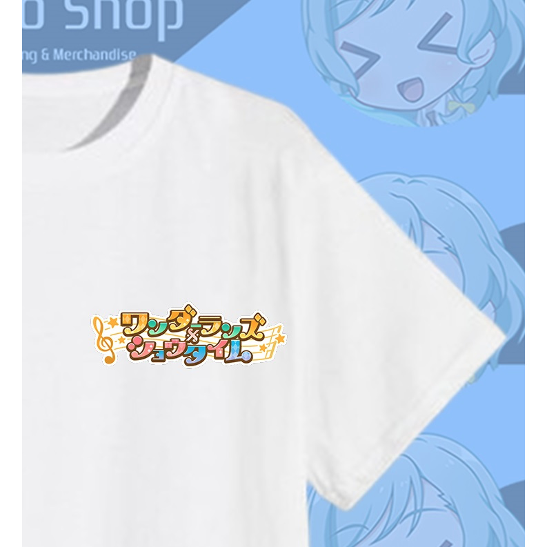 Jual Ranso Baju Project Sekai Logo Kecil Wonderlands x Showtime T-Shirt ...