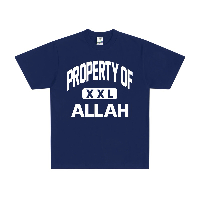 Jual KAOS PROPERTY OF ALLAH - MIKE TYSON BOXING NAVY | Shopee Indonesia