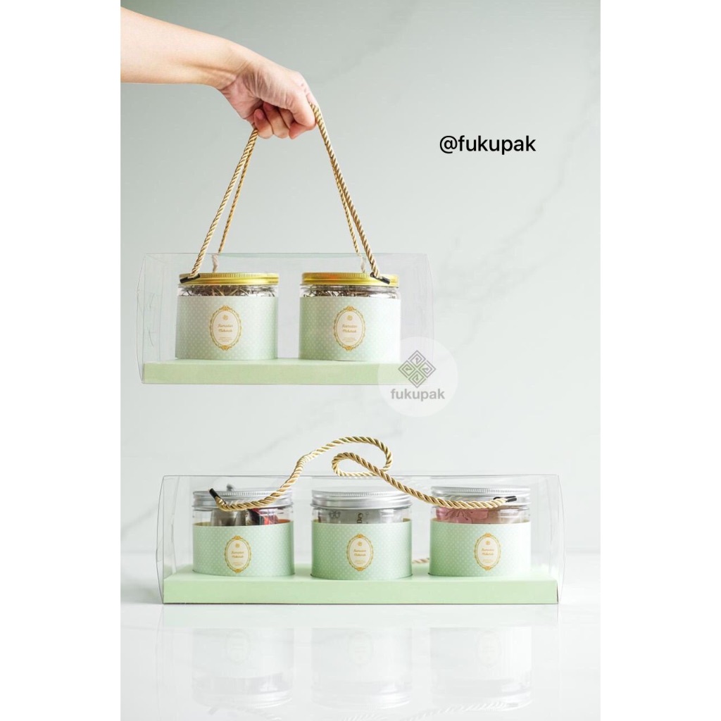 Jual (20pcs) Box Mika Tali untuk 2 & 3 pcs Toples Tabung | Shopee Indonesia