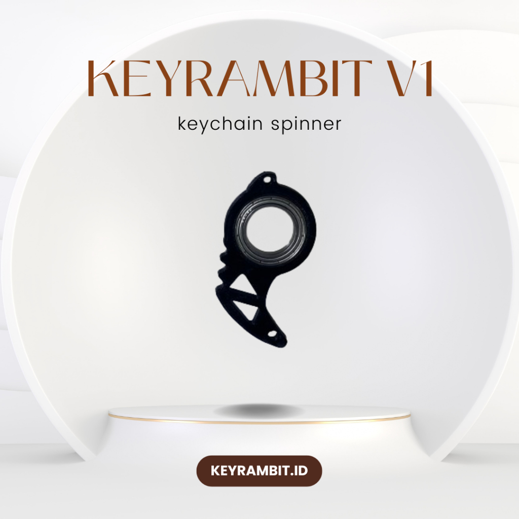 Jual KEYRAMBIT Keychain Spinner "THE KARAMBIT V1" | Shopee Indonesia