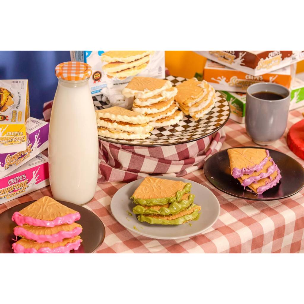 Jual SEMPRONG CREPES SUSU LEMBANG CEMILAN TRADISIONAL KEMASAN PREMIUM ...