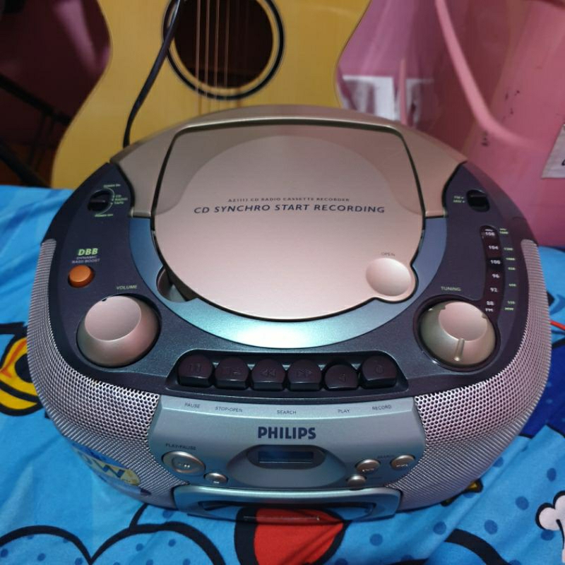 Jual Compo Philips AZ1113 80W PMPO DBB(Dynamic Bass Boost) | Shopee ...