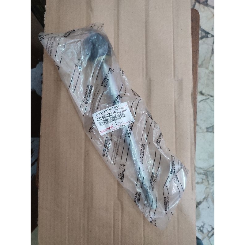 Jual long tirod long tie rod rack end innova reborn ori 45503-0k040 ...