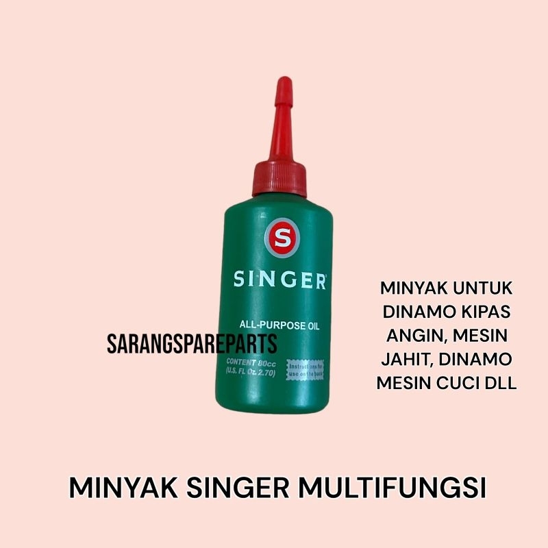 Jual MINYAK OIL SINGER / MINYAK OLI ANTI PANAS / MINYAK MESIN JAHIT ...