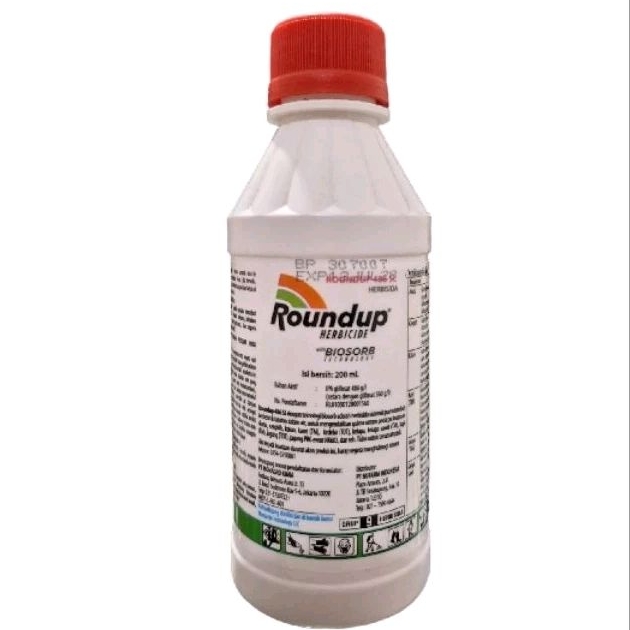Jual Roundup 486 SL 200ml Herbisida Pembasi Rumput Liar dan Gulma ...