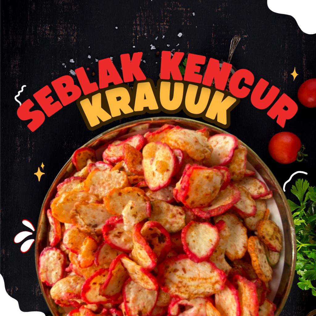 Jual Krupuk Seblak Kencur Pedas 250 Gr | Shopee Indonesia