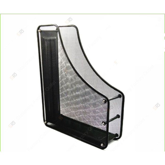 Jual BOX FILE DOKUMEN RAKIT BESI 1 SUSUN RAK MAGAZINE FILE HOLDER HITAM ...