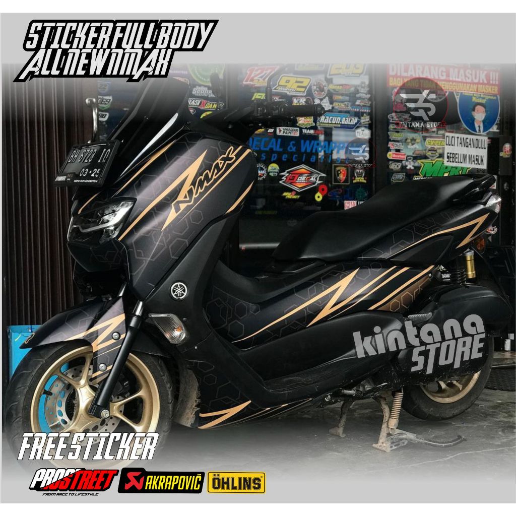 Jual Decal nmax new full body sticker variasi motor yamaha nmax/nmax ...