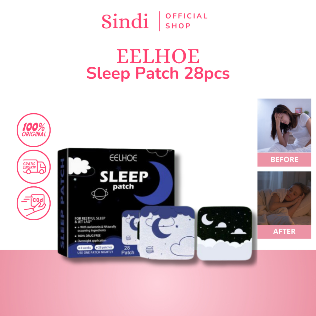 Jual EELHOE Sleep Patch 28pcs Sleep Aid Patch Relieve Insomnia ...