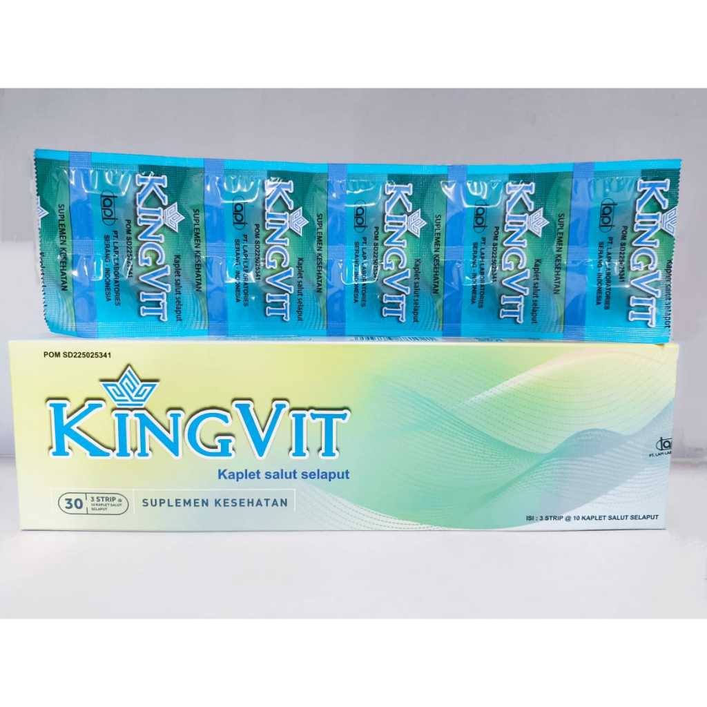 Jual KingVit kaplet membantu memenuhi kebutuhan mikronutrien untuk ...