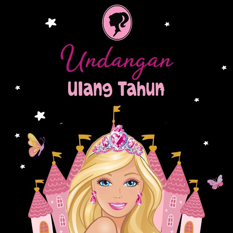 Jual UNDANGAN ULANG TAHUN ANAK TEMA BARBIE UNDANGAN DIGITAL VIDEO ...